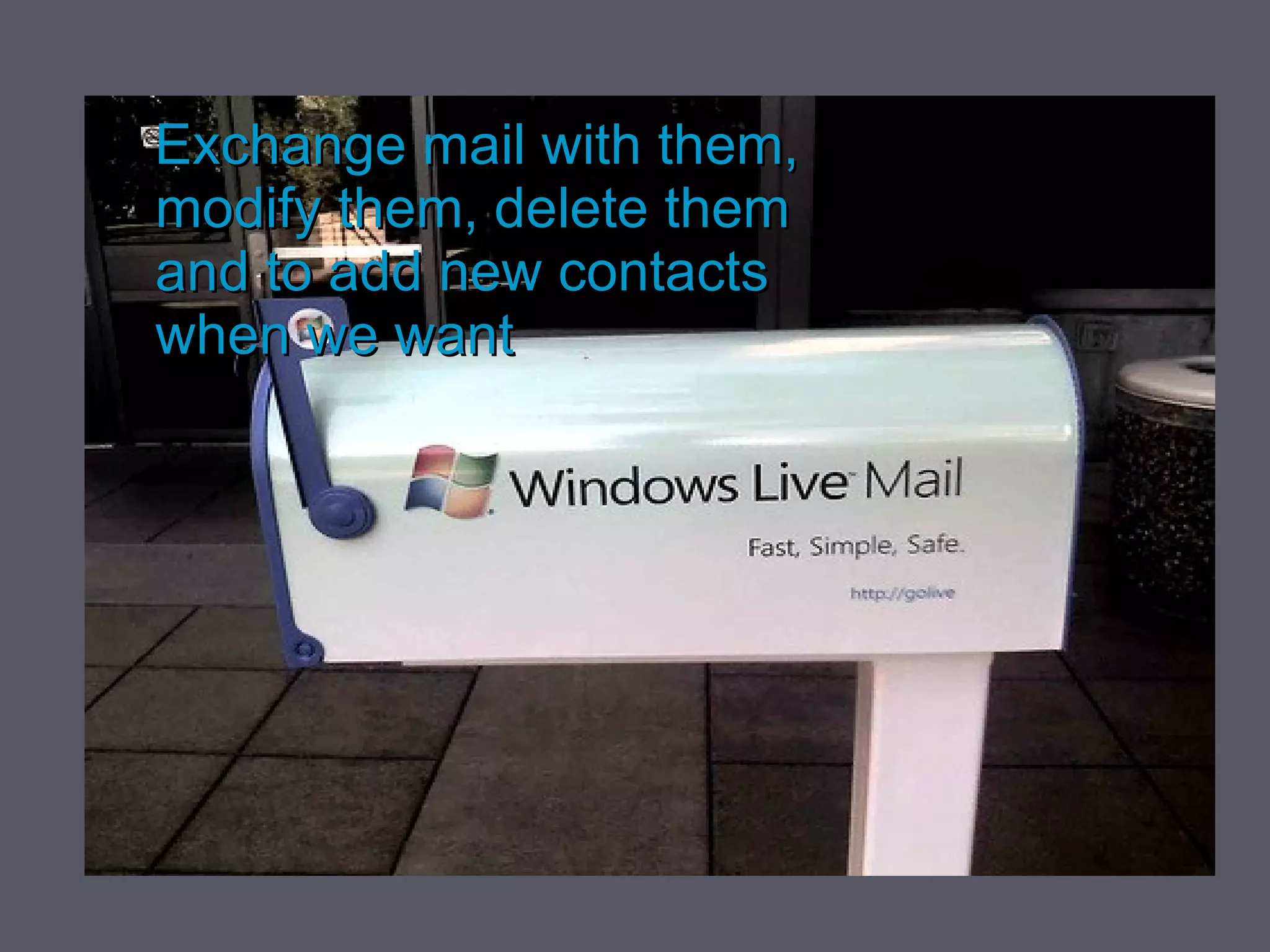Hotmail A Form Of LiFE | PPT