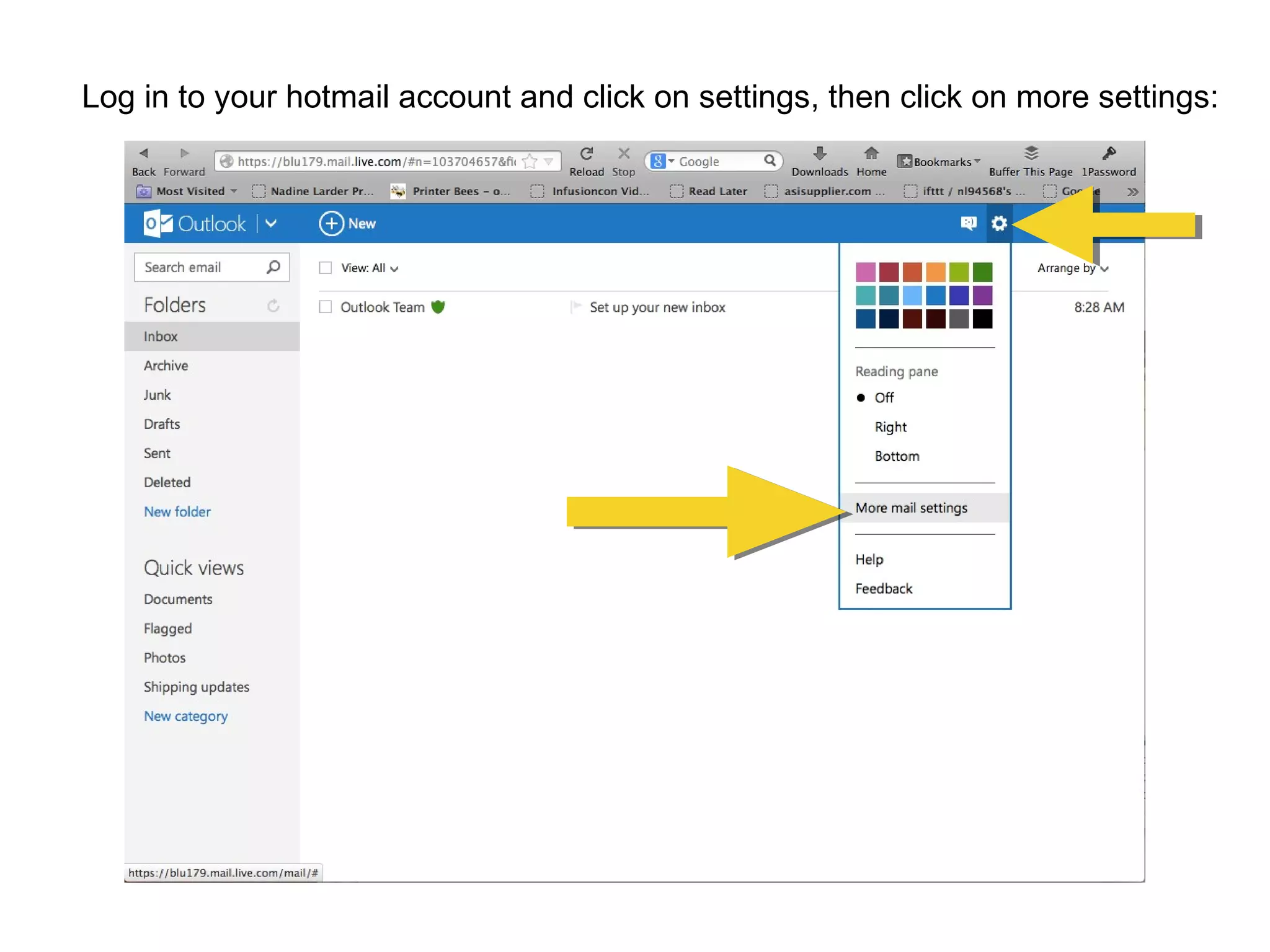 Hotmail Email Signature Tutorial | How To Add An Email Signature To ...