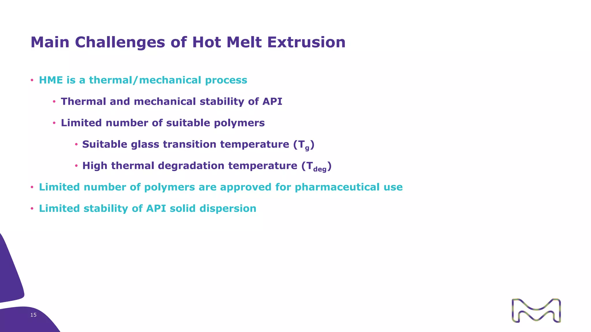 Hot melt extrusion with PVA – solubility enhancement, supersaturation ...