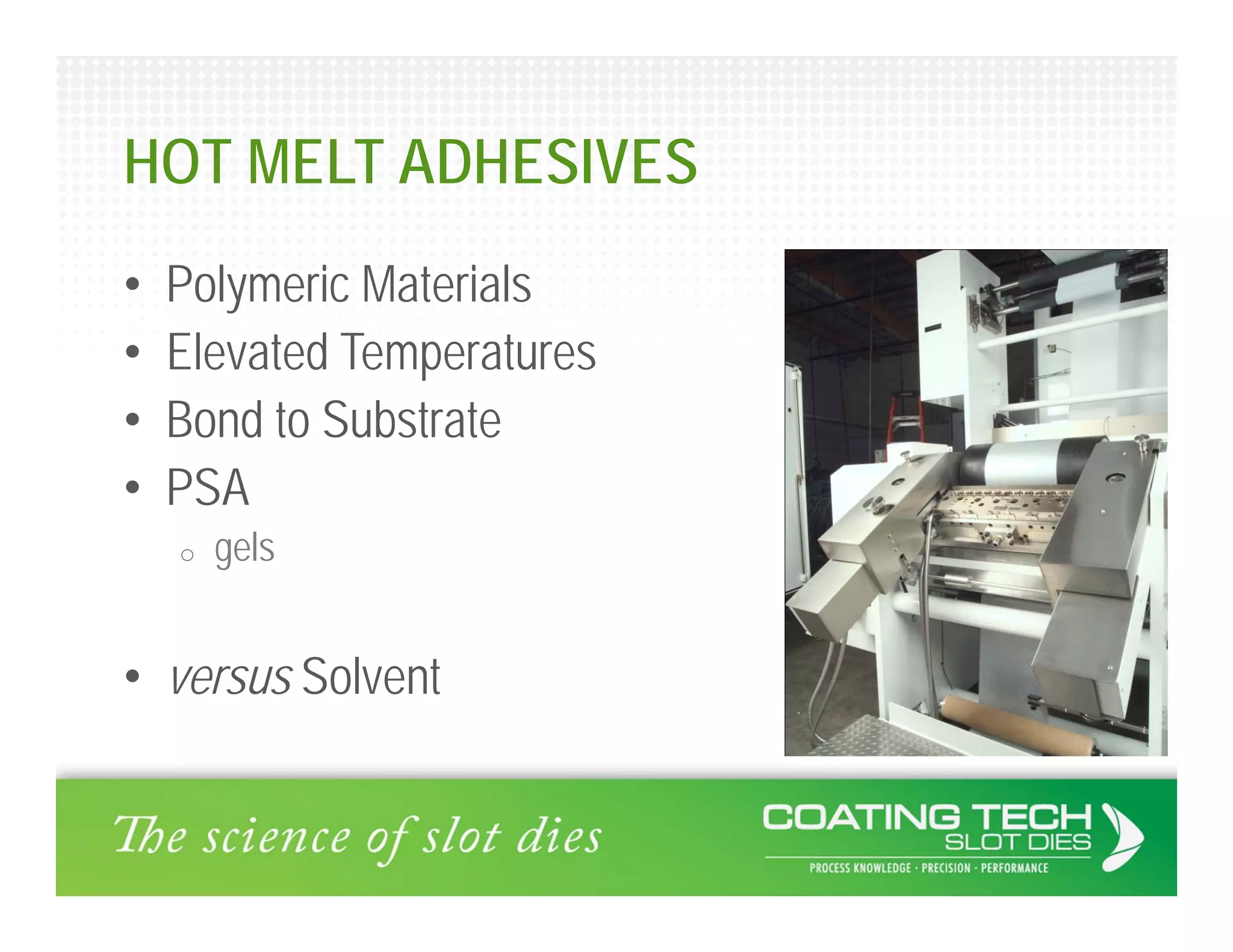 Hot Melt Coating Technology | PDF