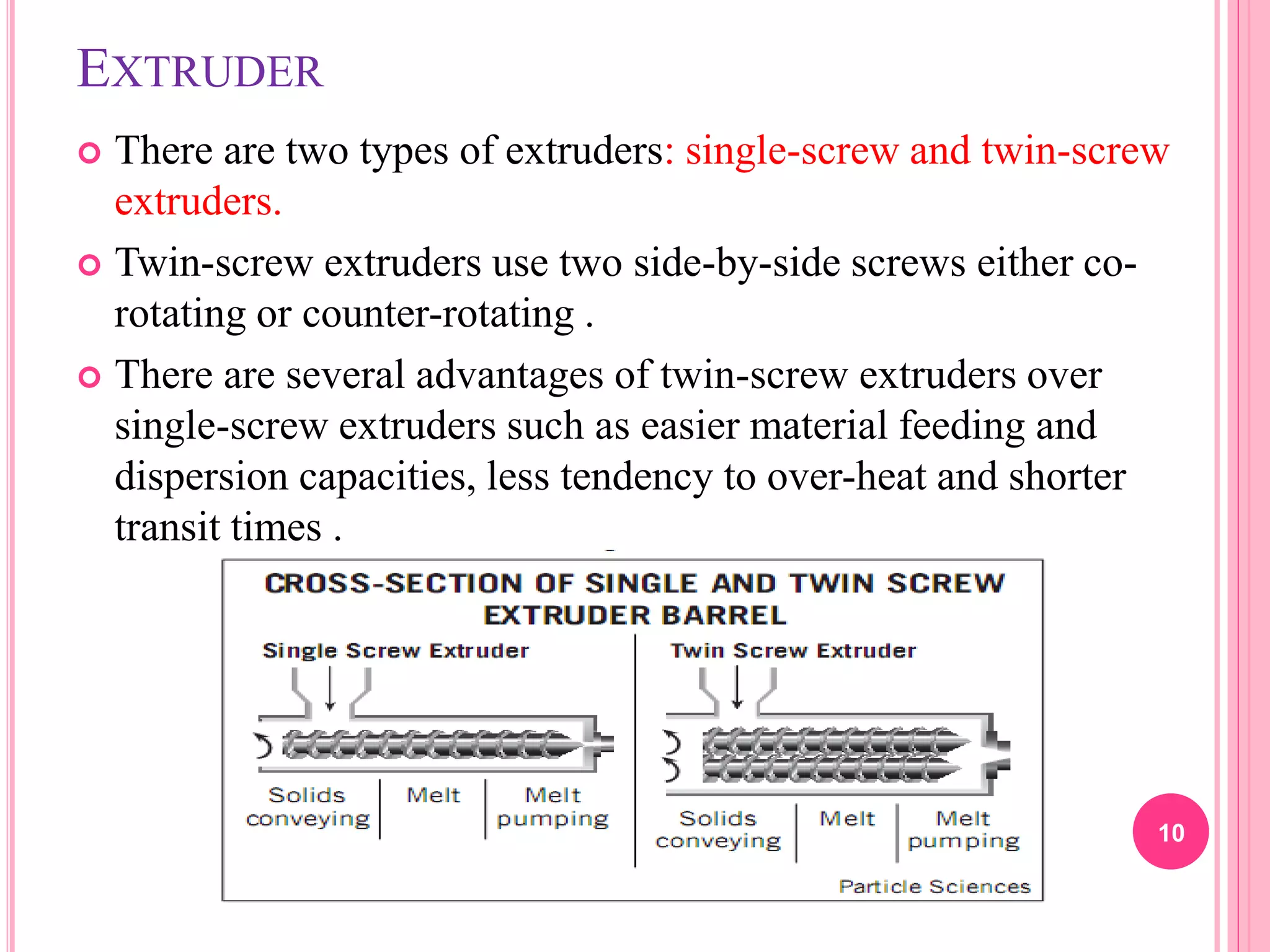 Hot melt extrusion | PPTX