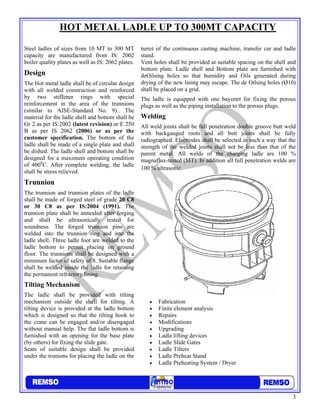Hot metal ladle | PDF