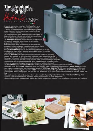 HotmixPRO Brochures | PDF