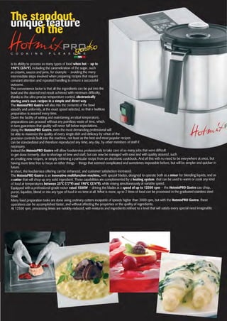 HotmixPRO Brochures | PDF