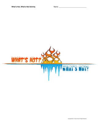 Hot not activity | PDF