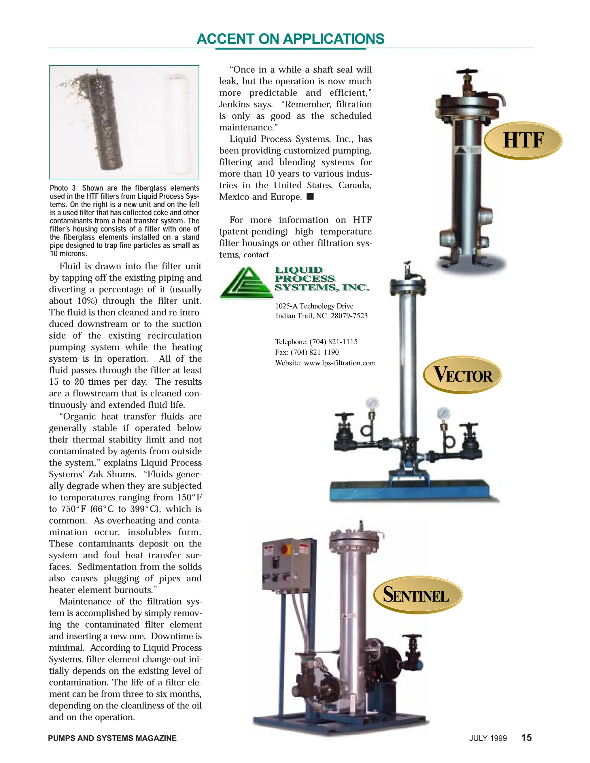 Hot Oil Filtration Improves Pump Life and Efficiency in Heat Transfer ...