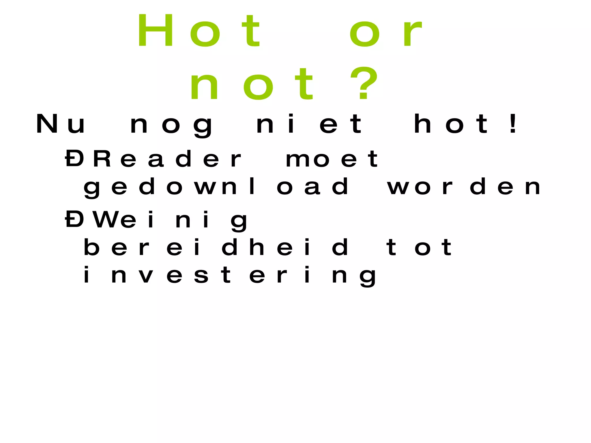 Hot or not! | PPT