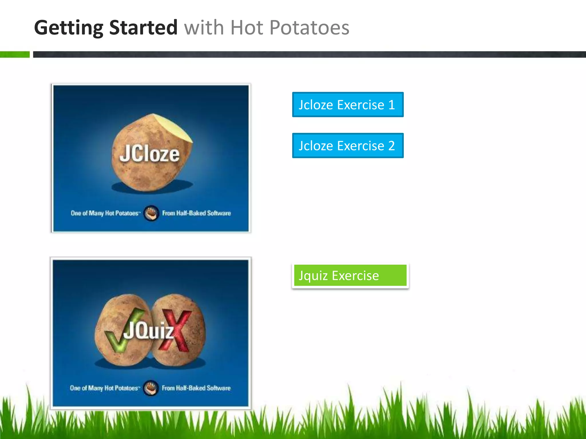 Hot potatoes | PPTX