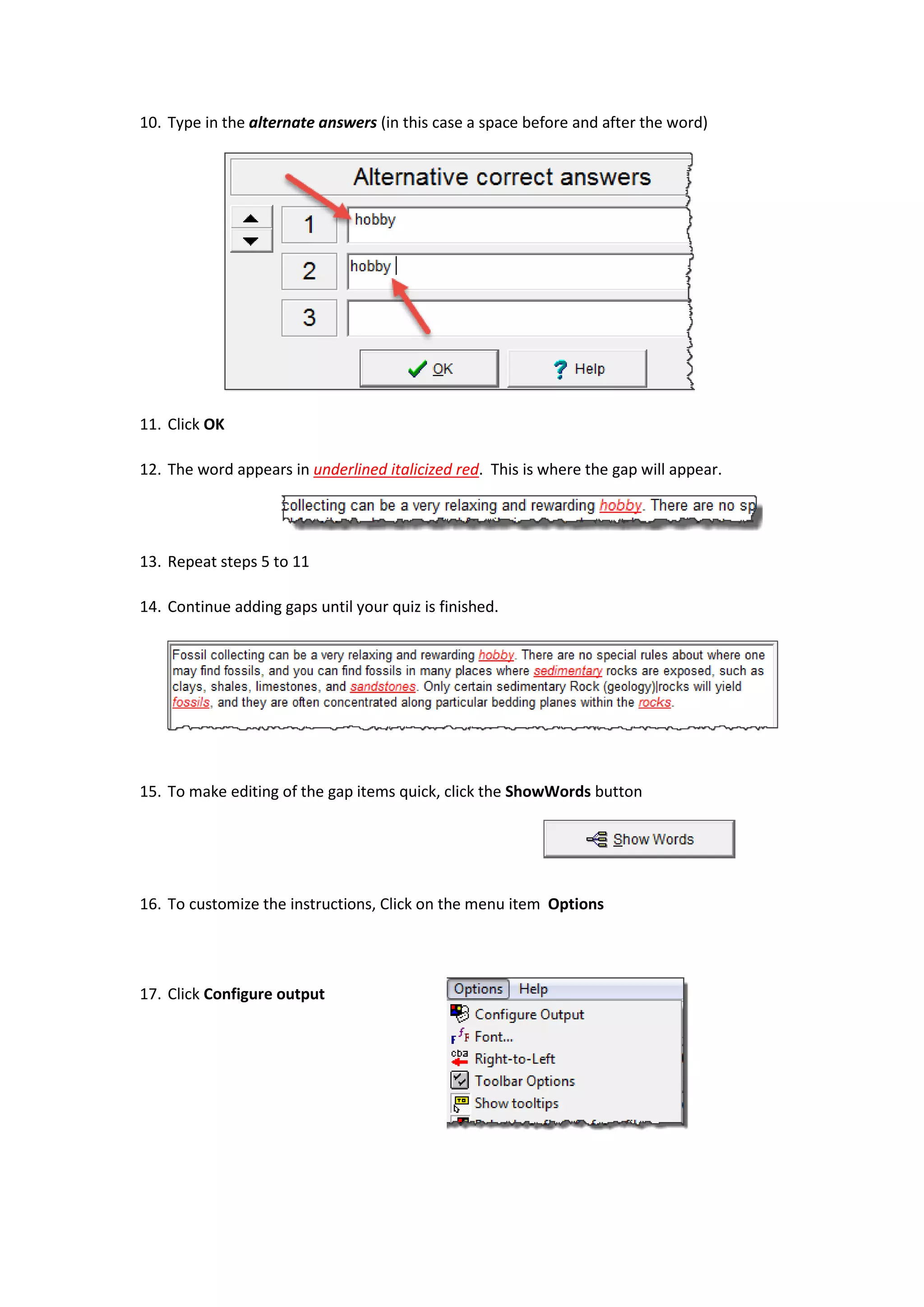 Hot Potatoes Cloze - Drop-down | PDF