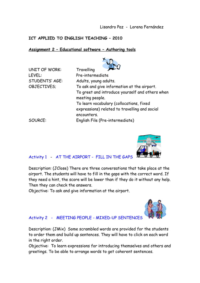 Hot potatoes lesson plan | PDF