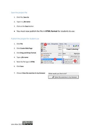 Hot Potatoes Matching Drag and Drop Activity | PDF