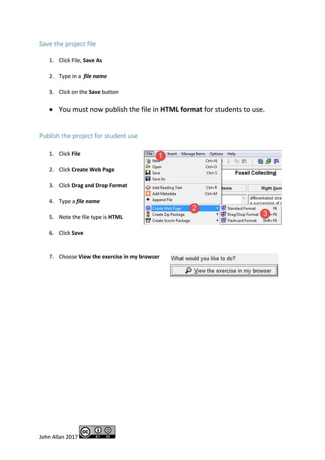 Hot Potatoes Matching Drag and Drop Activity | PDF | Geology | Science