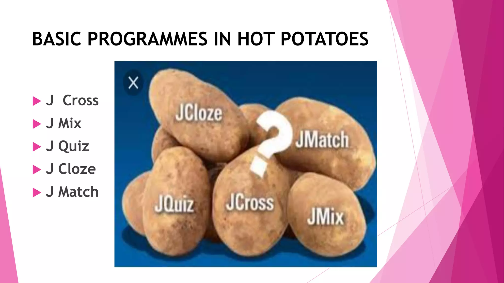 Hot potatoes online quiz maker | PPT