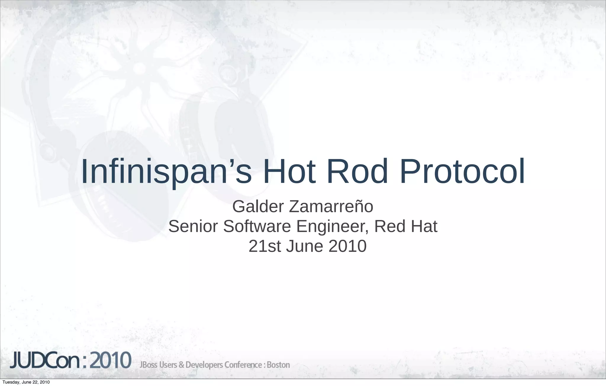 The Hot Rod Protocol in Infinispan | PDF