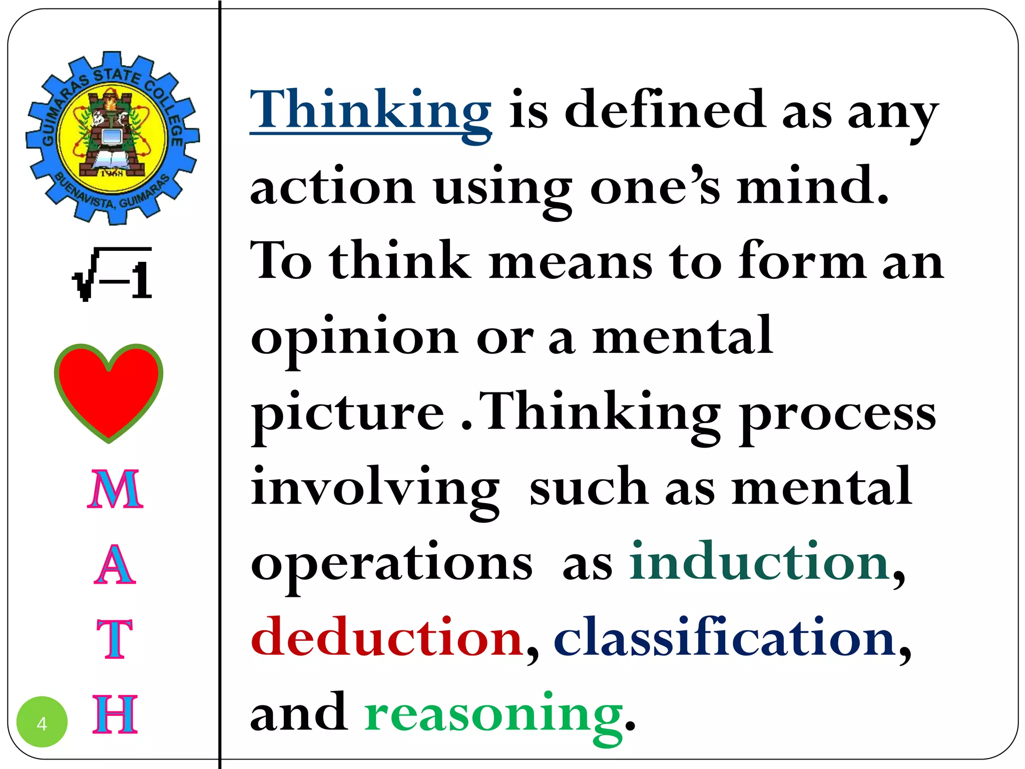 Higher order thinking skils | PDF
