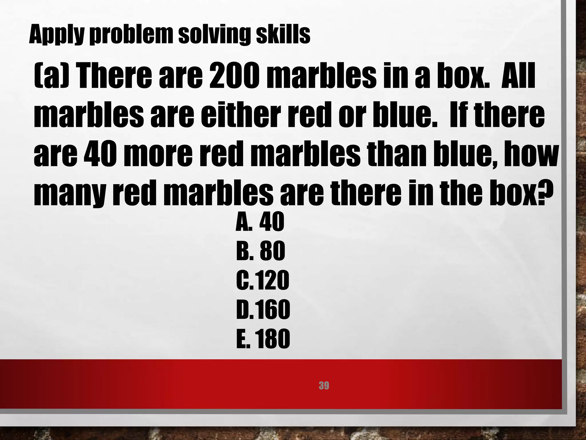 HIGHER ORDER THINKING SKILLS | PPTX
