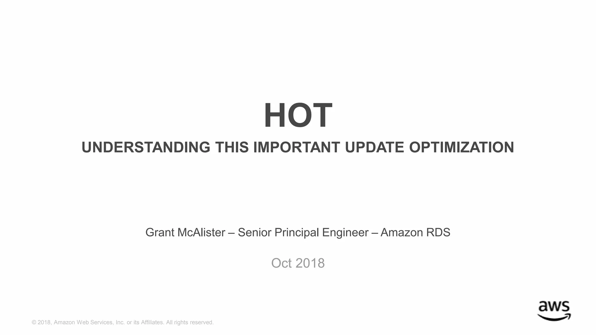 HOT Understanding this important update optimization | PPT