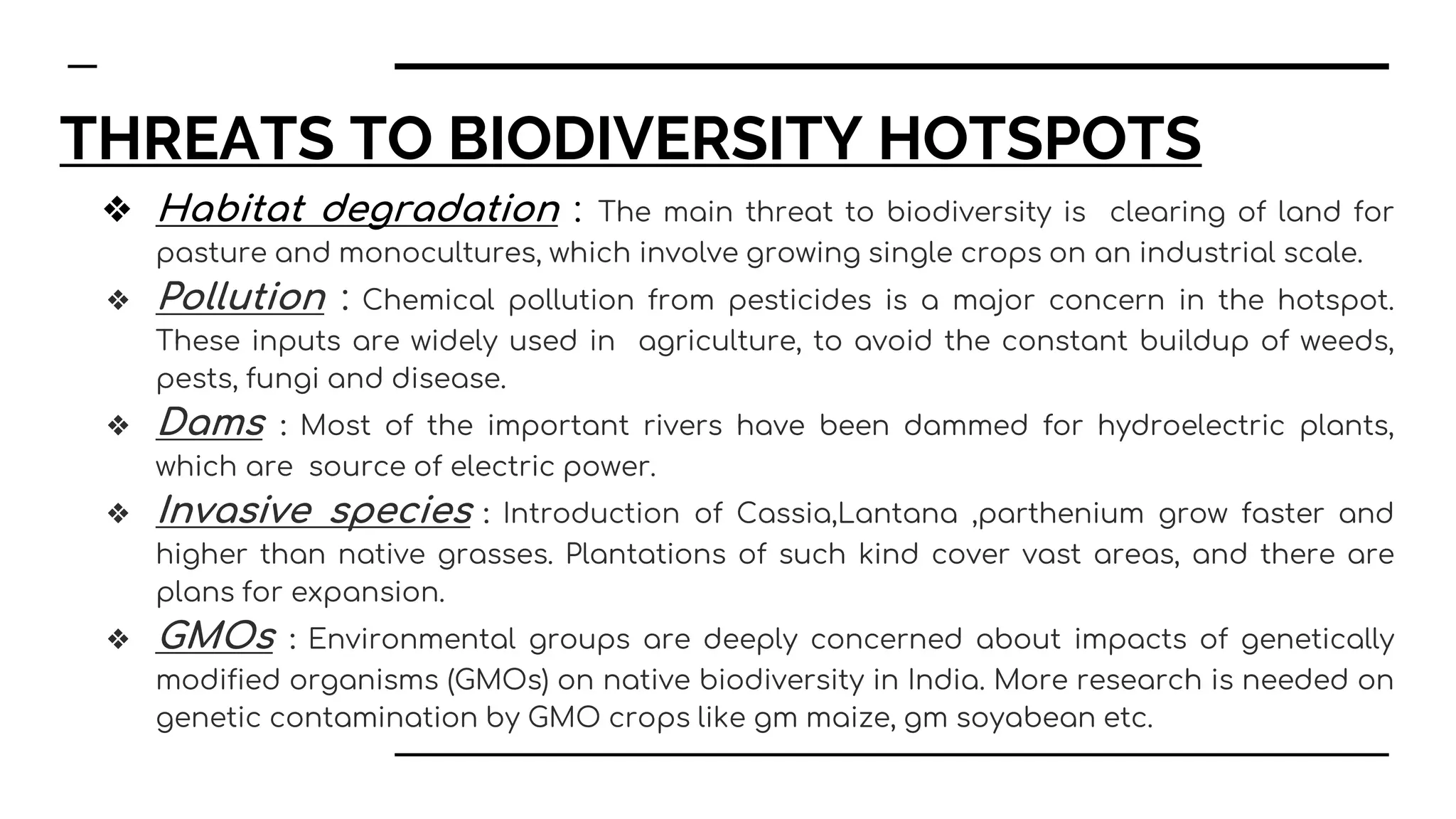 Hotspot: India As a Mega Biodiversity Hotspot | PPTX