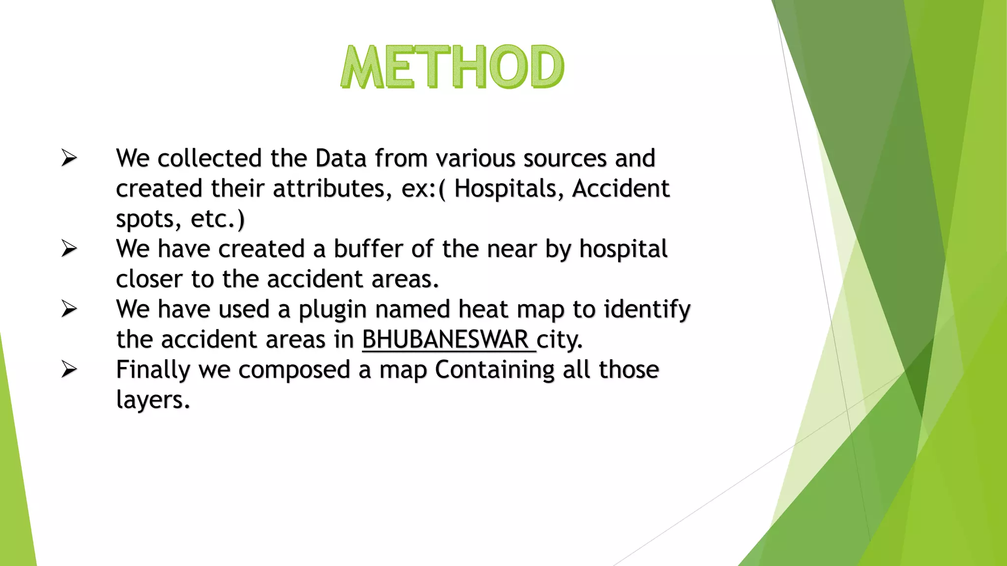 Hotspot analysis of accident spots in bhubaneswar using qgis | PDF