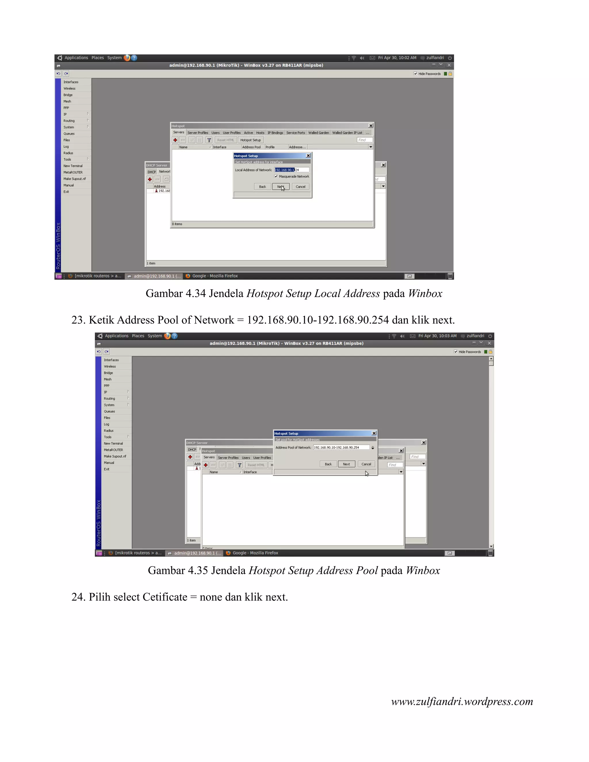 Hotspot mikrotik | PDF