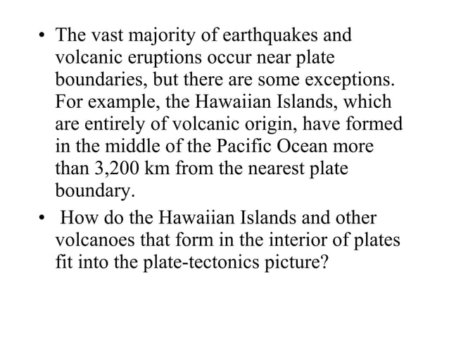 Hotspots | PPT | Geography | Science