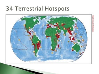 Hotspots of biodiversity | PPTX