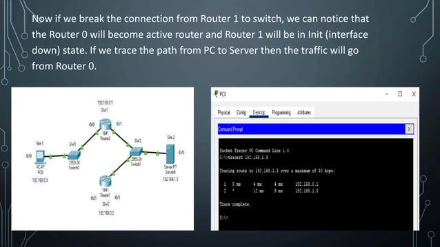 Hot standby router protocol (hsrp) using | PPTX | Computer Networking | Computing