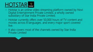 Hotstariide | PPT
