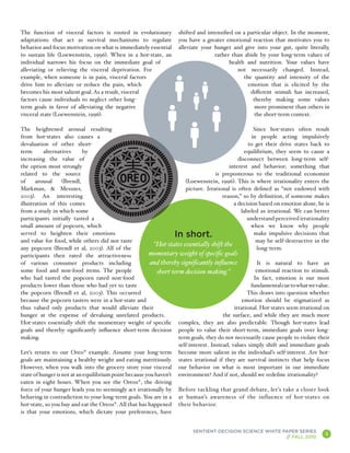 Hot State Decision Making White Paper | PDF