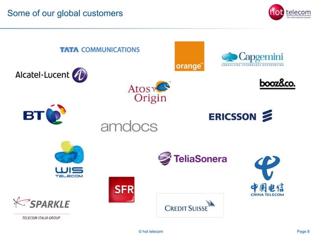 HOT TELECOM - Corporate presentation | PPT | Telecommunications ...