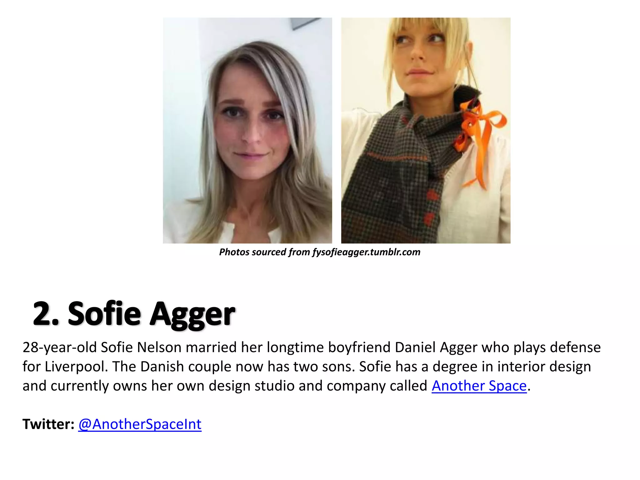 Daniel Agger Sofie Nelson