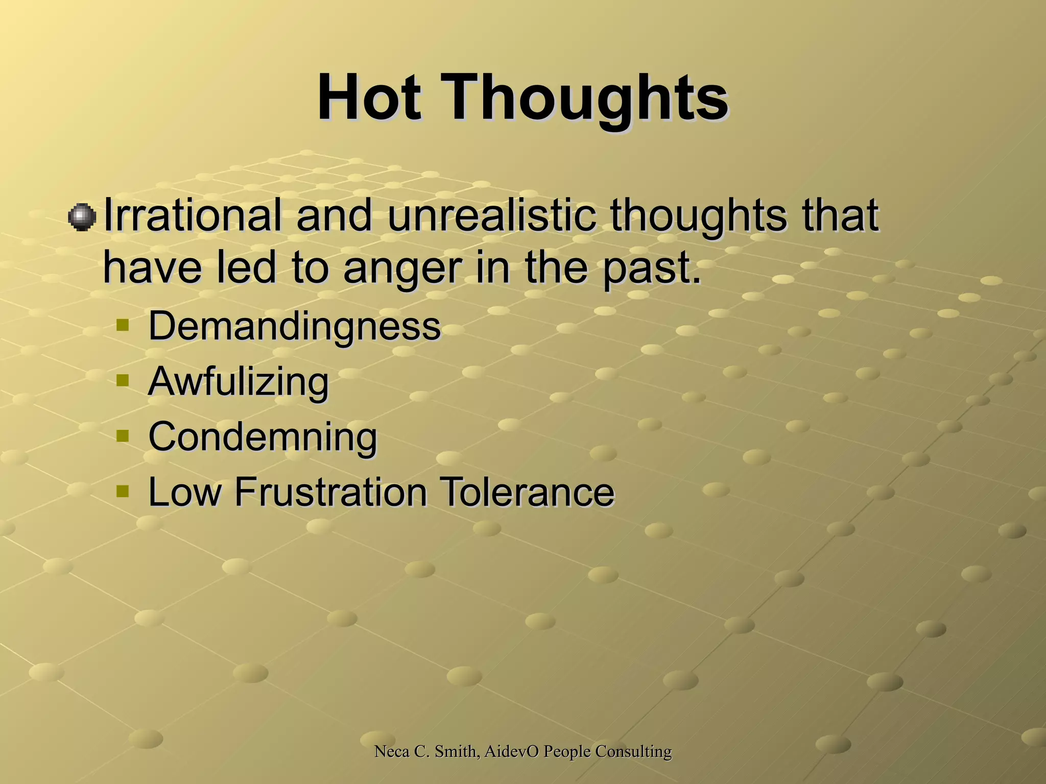 Hot Thoughts Slide Share | PPT