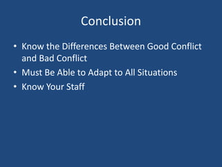 LIS 2700: Librarian's Guide to Conflict Resolution | PPT