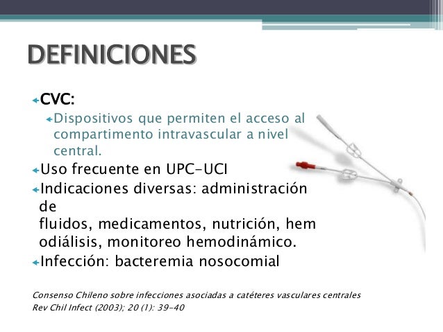 Hot topics Infección asociada a catéter venoso central