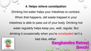 Hot water Benefits | PPTX