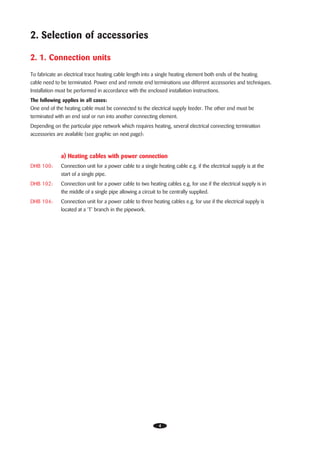 Hot Water Temperature Maintenance Heat Tracing - Planning Instructions ...