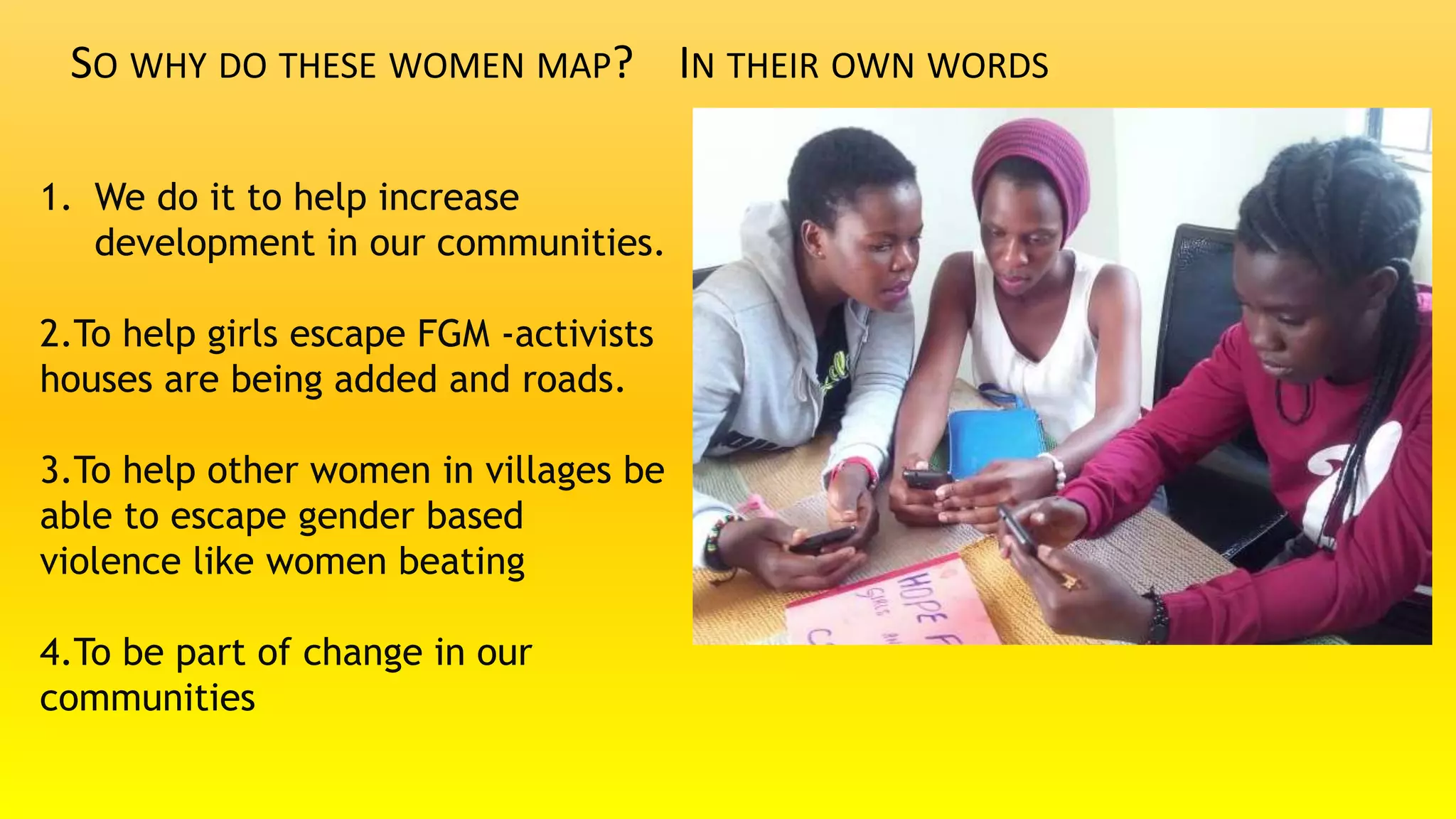 Fighting Female Genital Mutilation with Maps | PPT