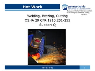 Hot Work-Welding Brazing Grindinggg.pptx