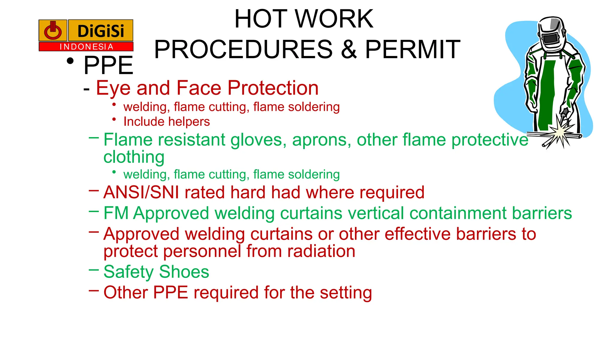 HOT WORK ASSESSOR AWARENESS TRAINING FOR WORKERS | PPTX