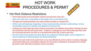 HOT WORK ASSESSOR AWARENESS TRAINING FOR WORKERS | PPTX