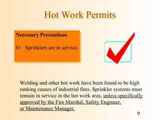 Hot Work PermitsWORK SAFETY ENGINEERING WORK OIL AND GAS SAFETY | PPT