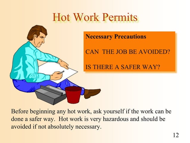Hot work Permit training in construction sites.pptx | First Aid | Injuries