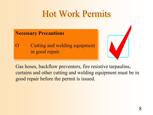 Hot work Permit training in construction sites.pptx | First Aid | Injuries