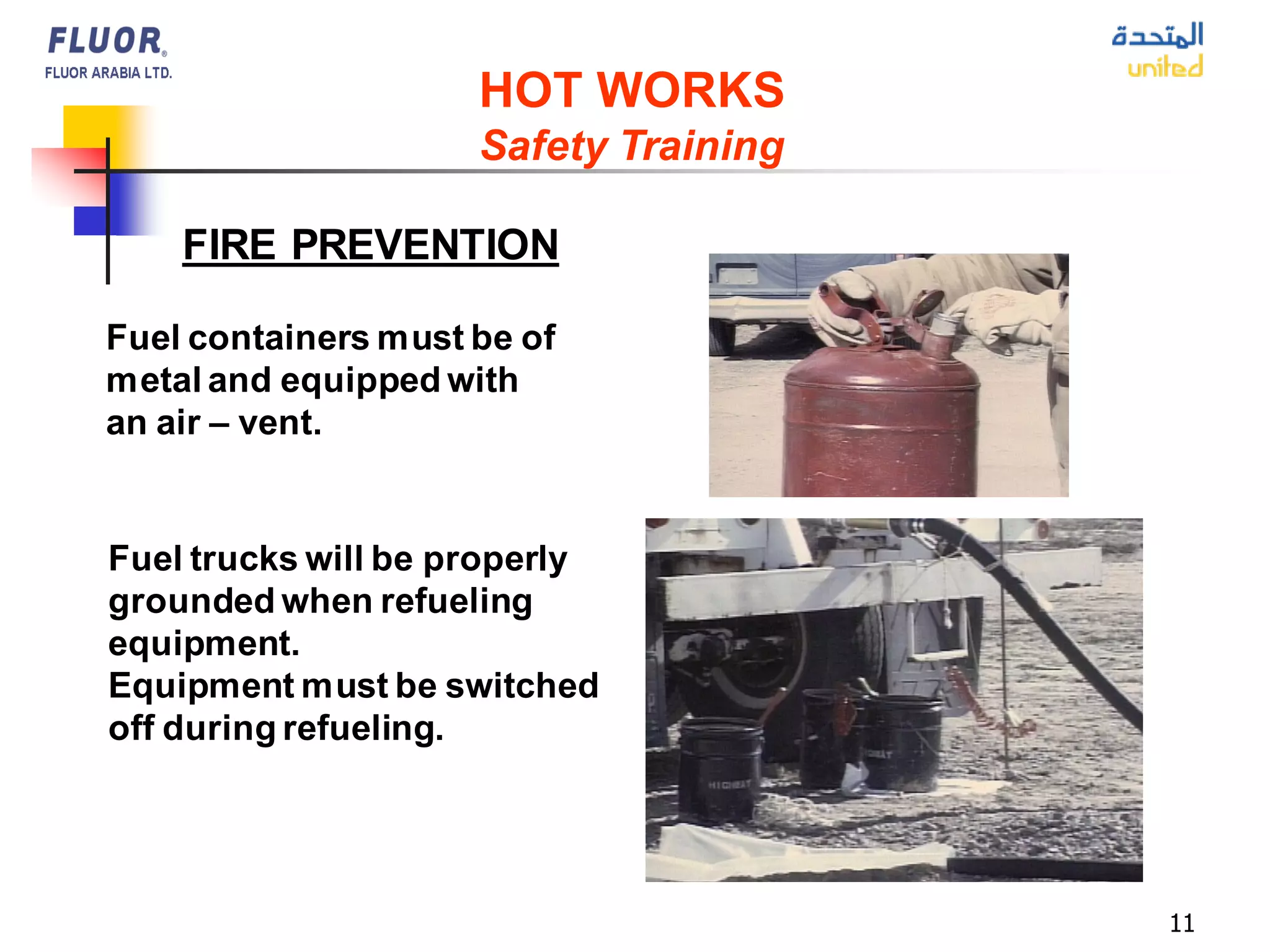 Hot Works Safety Training | PDF