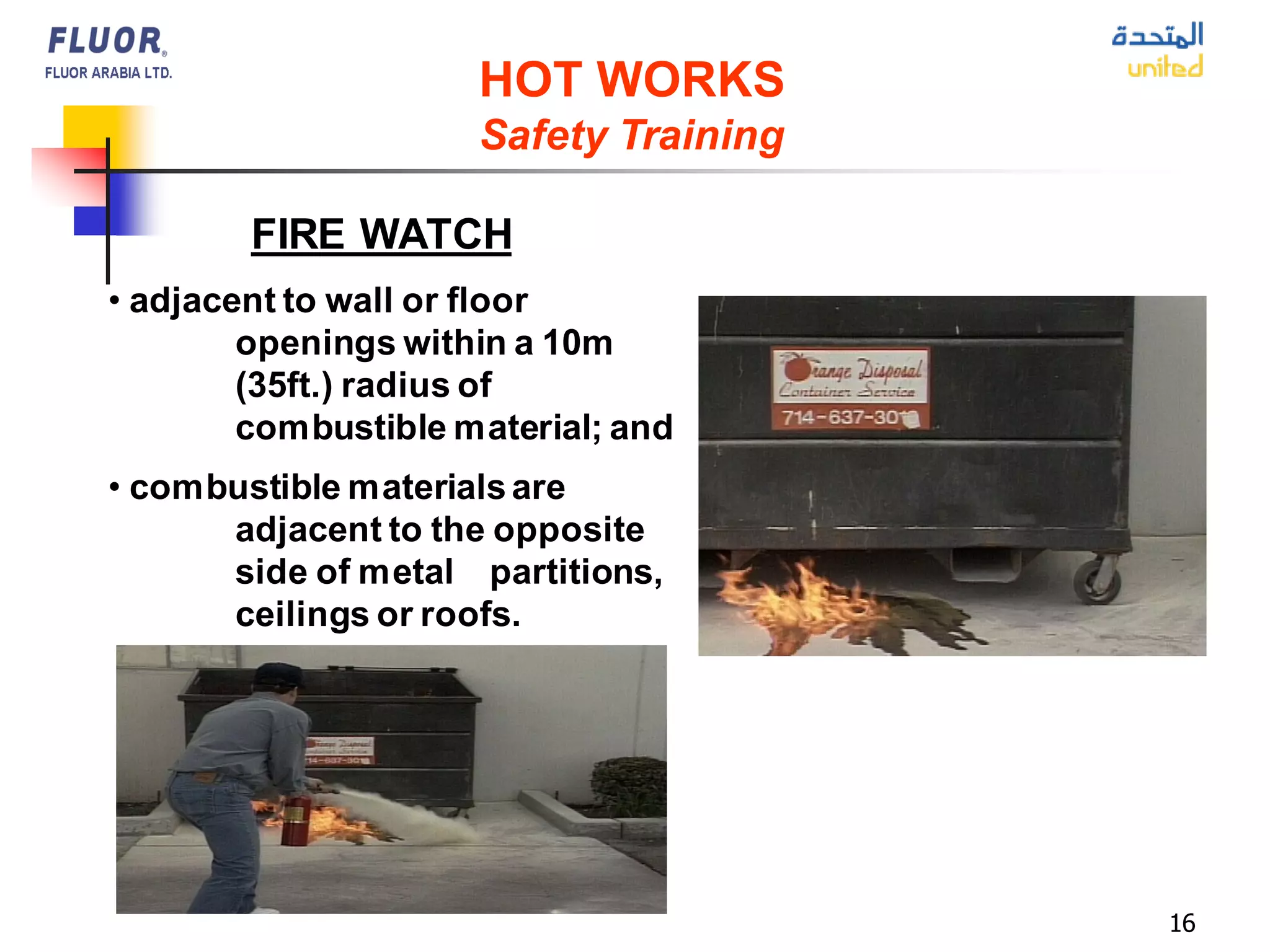 Hot Works Safety Training | PDF