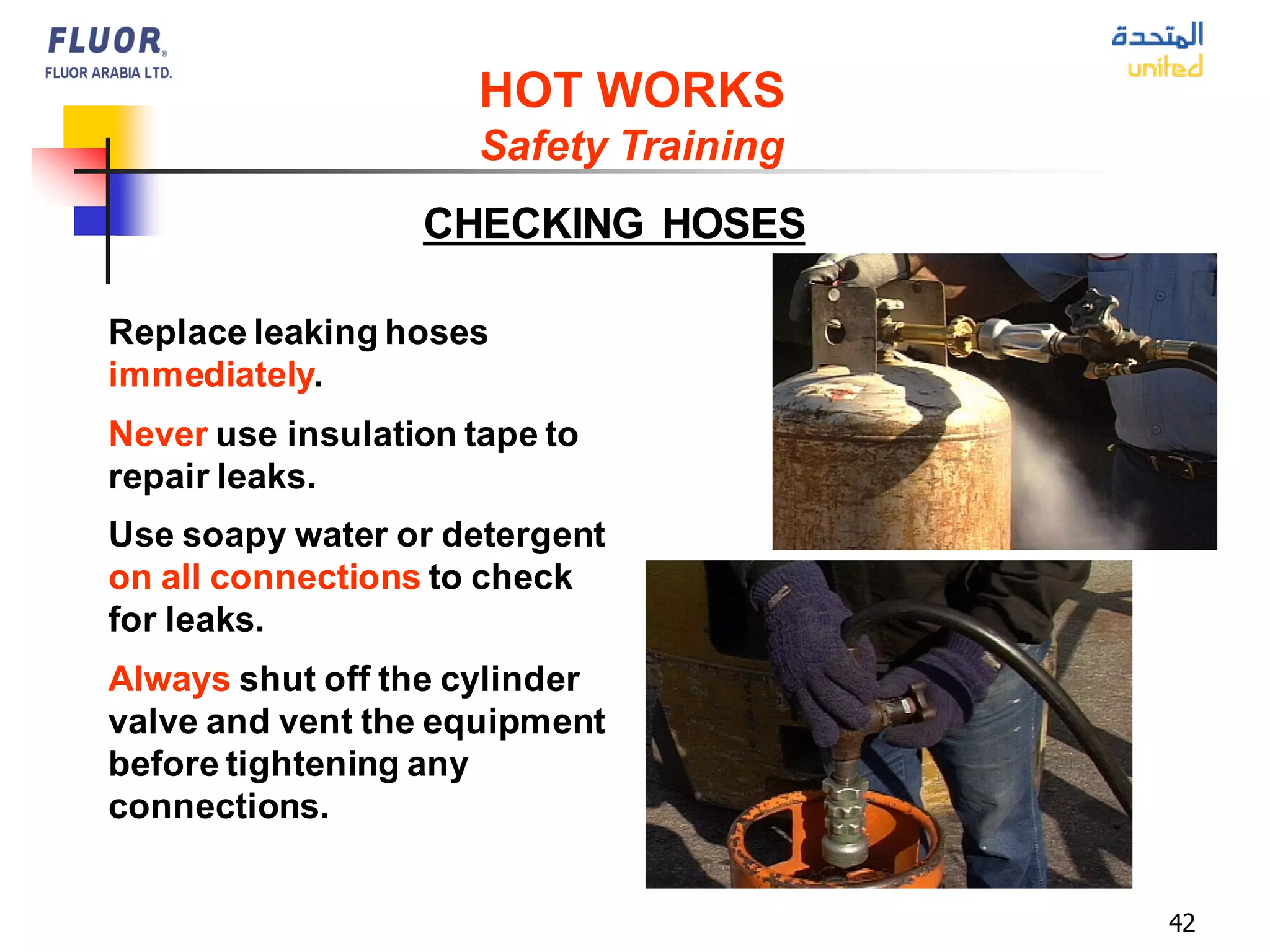 Hot Works Safety Training | PDF