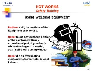 Hot Works Safety Training | PPT