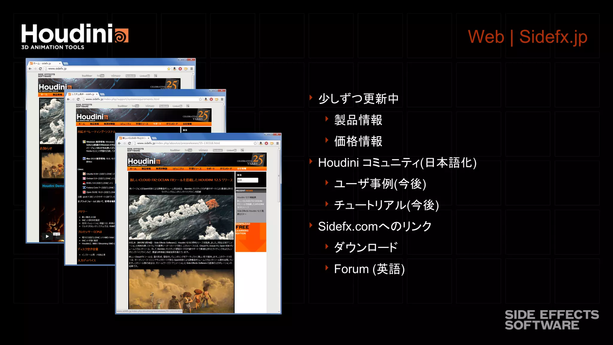 Houdini 12 5_overview_jp | PDF | 3-D Graphics | Computer Software and ...