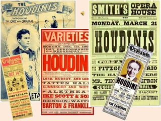 Harry Houdini : Master of Magic | PPSX