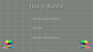 Houdini study rev01_slide_data | PPT